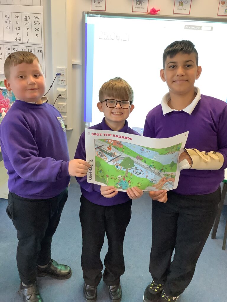 Spotting hazards around water - Rowlands Gill Primary School