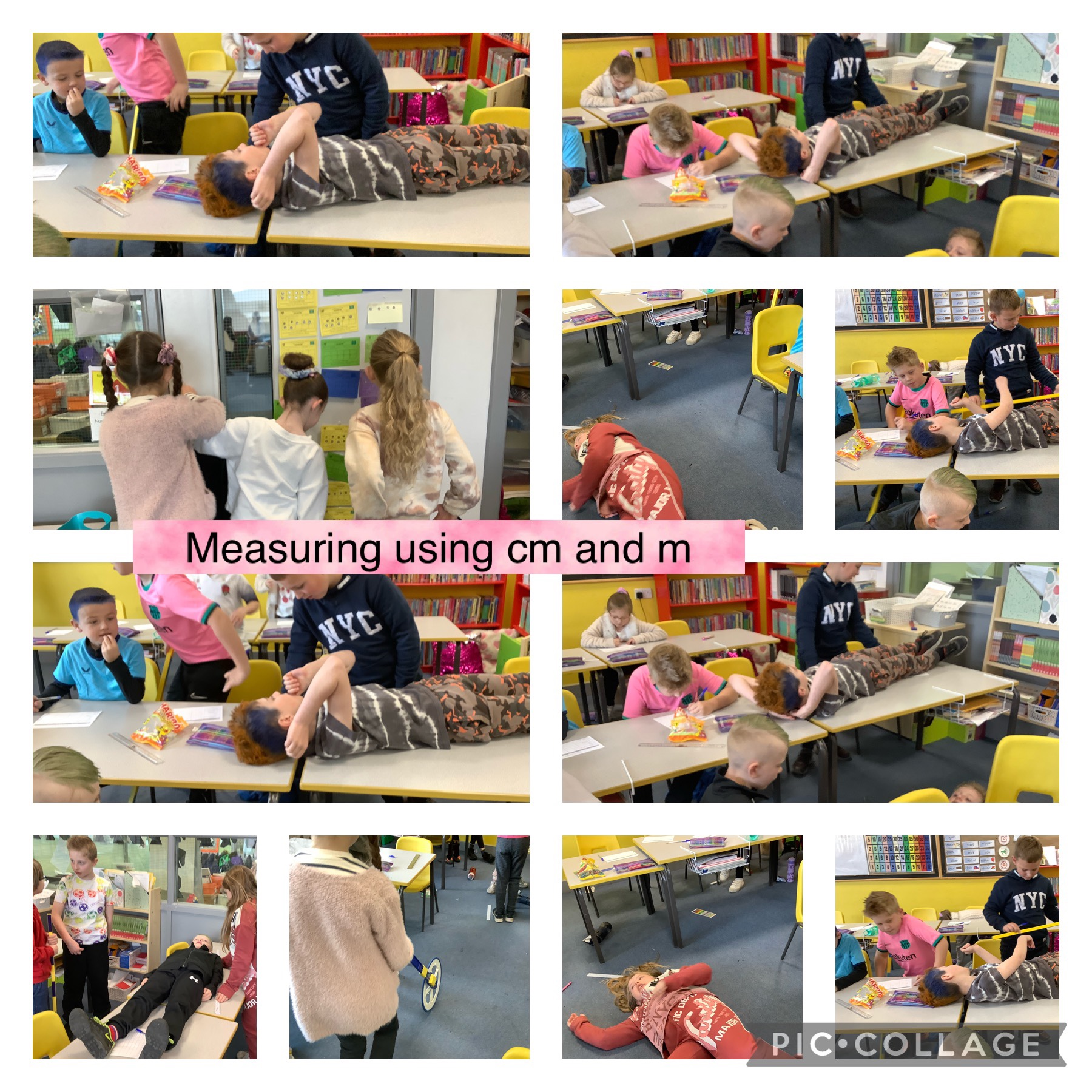 Measuring using cm and m - Rowlands Gill Primary School