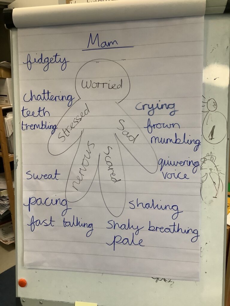 How can we show a character's feelings in a story? - Rowlands Gill ...