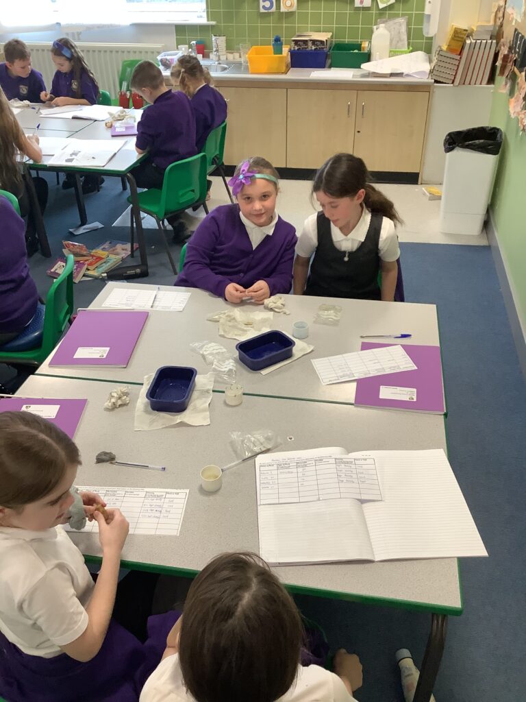 Science - Investigating rocks - Rowlands Gill Primary School