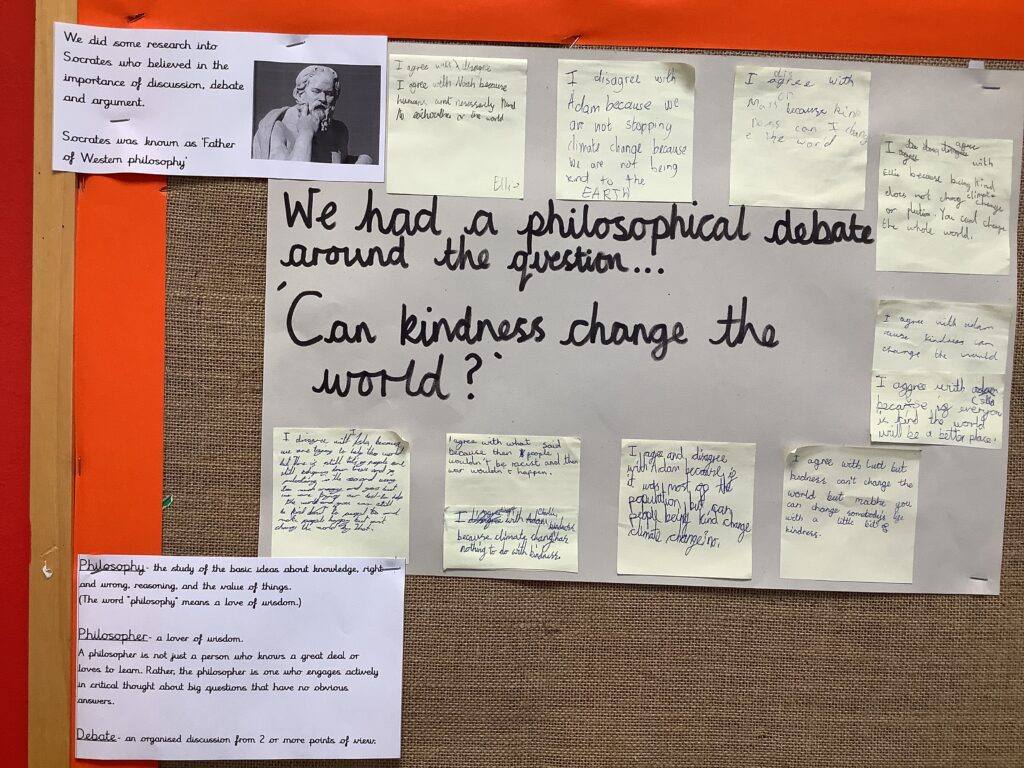 Ancient Greek philosophical debate - Rowlands Gill Primary School