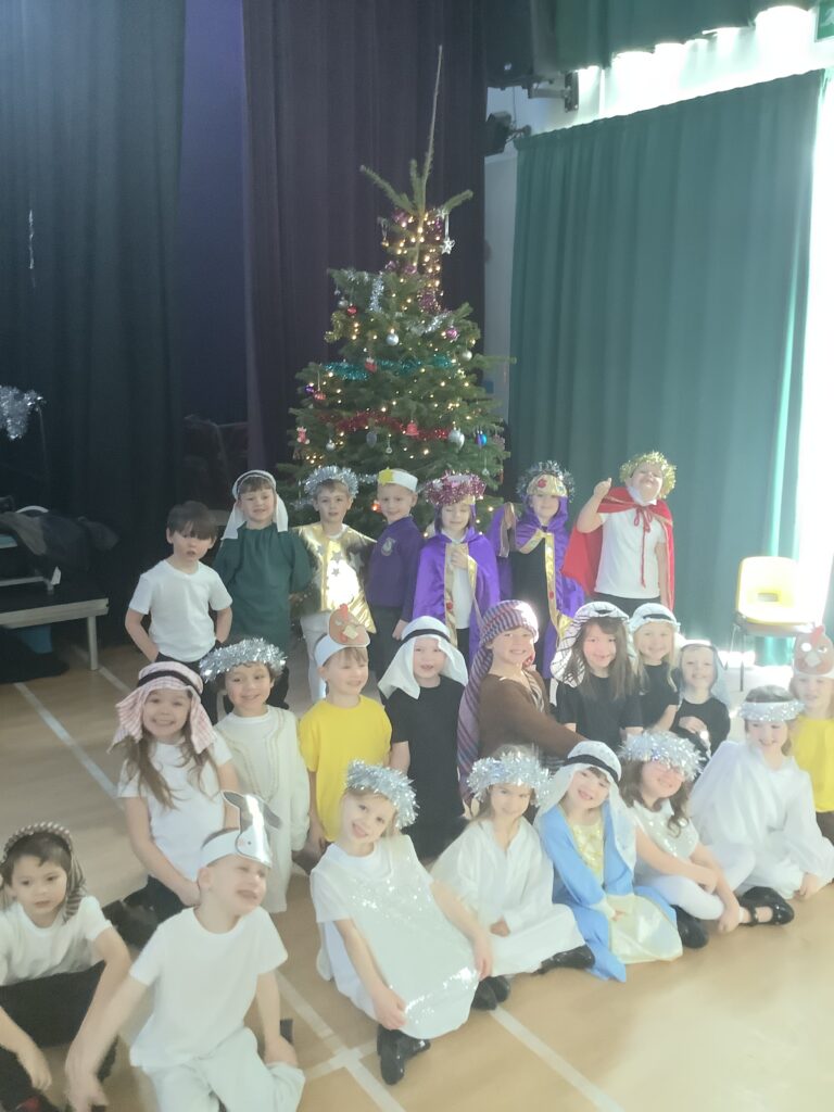 Nativity ready! - Rowlands Gill Primary School