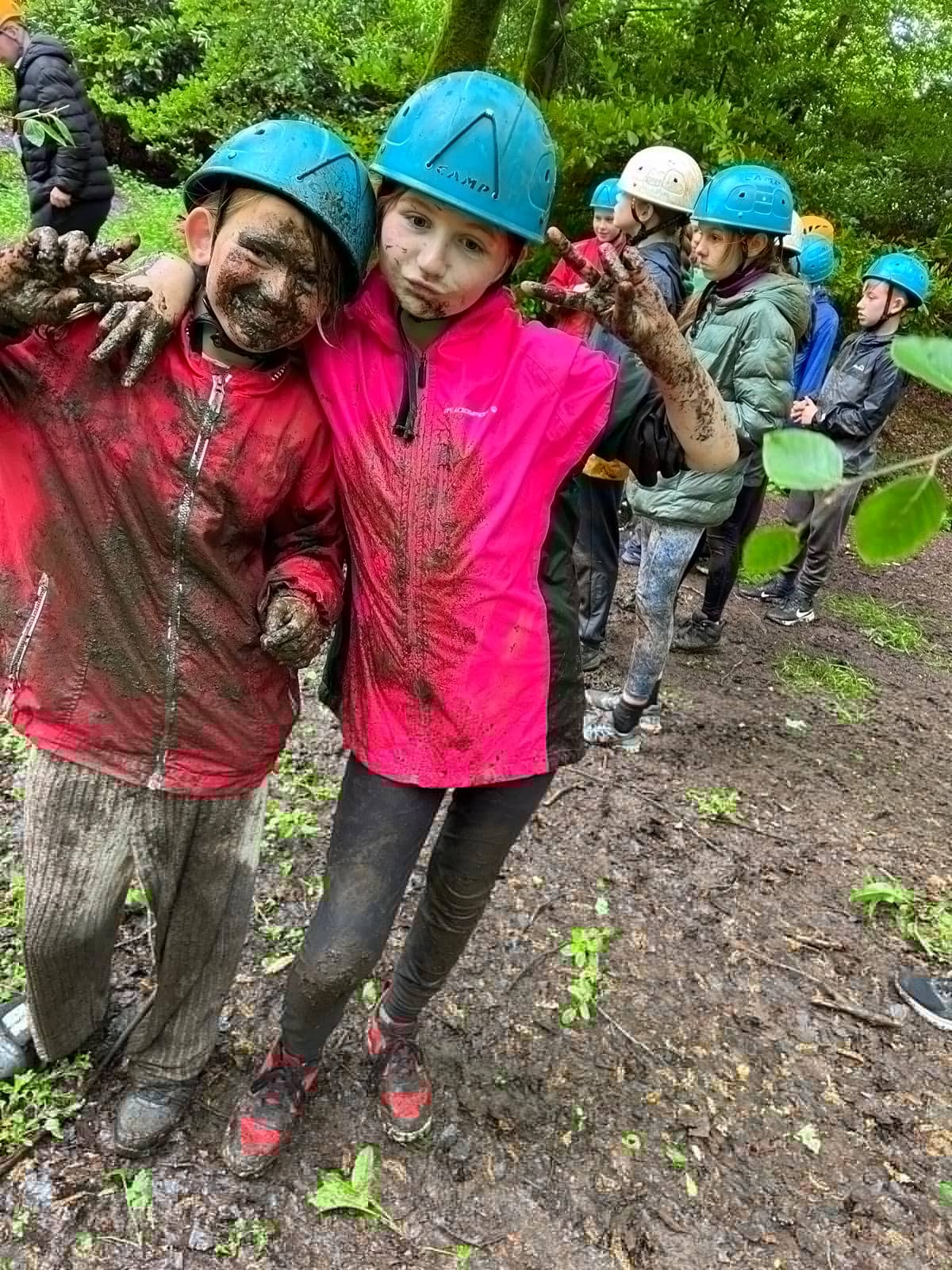 Lockerbie Day 2 Mud! - Rowlands Gill Primary School