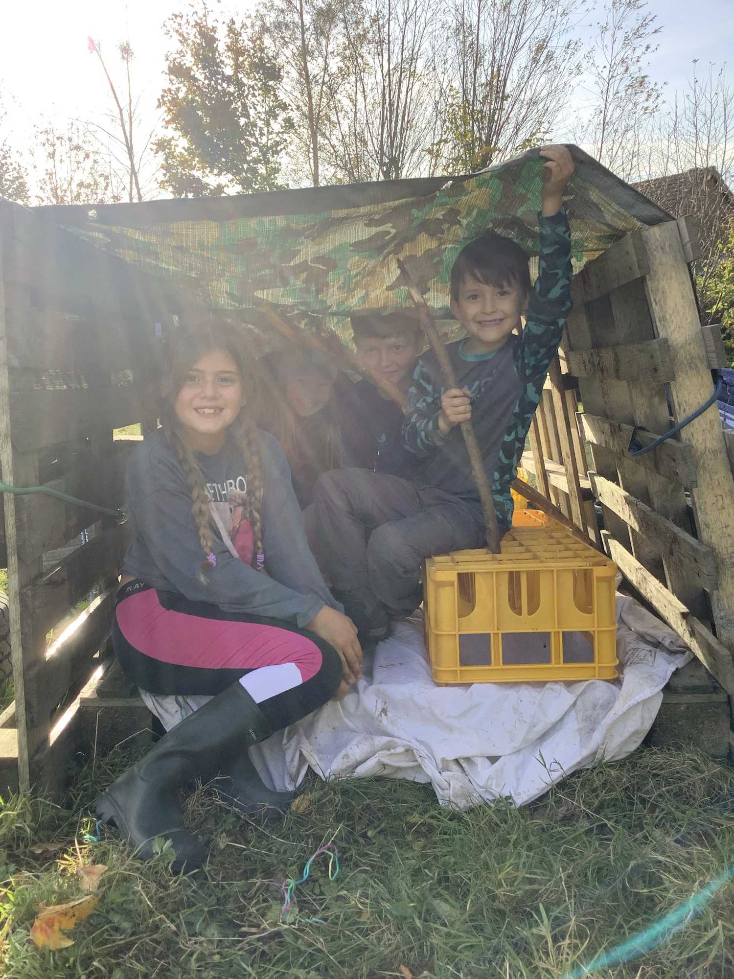 Forest school Class 3 - Rowlands Gill Primary School